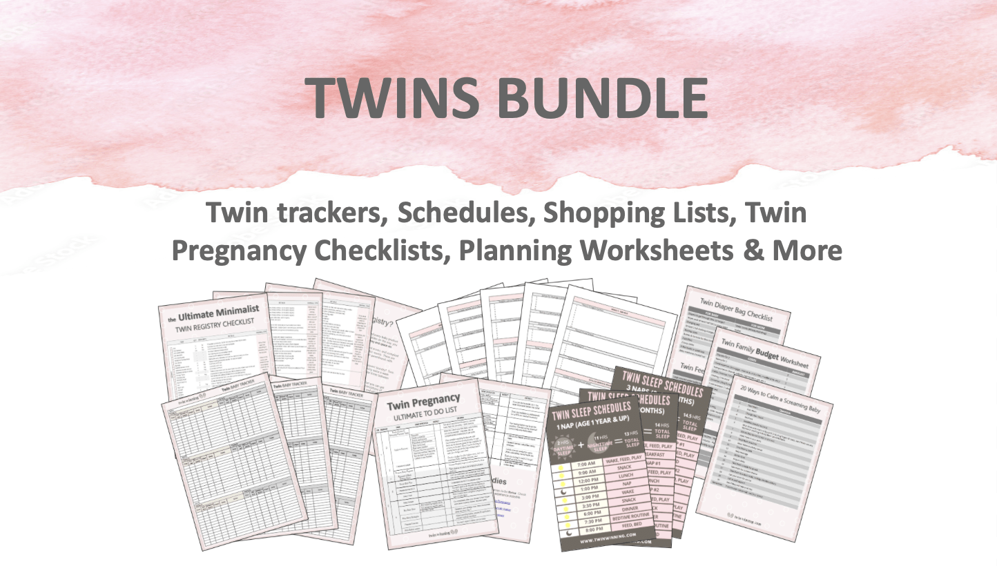 Printable Twin Worksheet Bundle - Twin Winning
